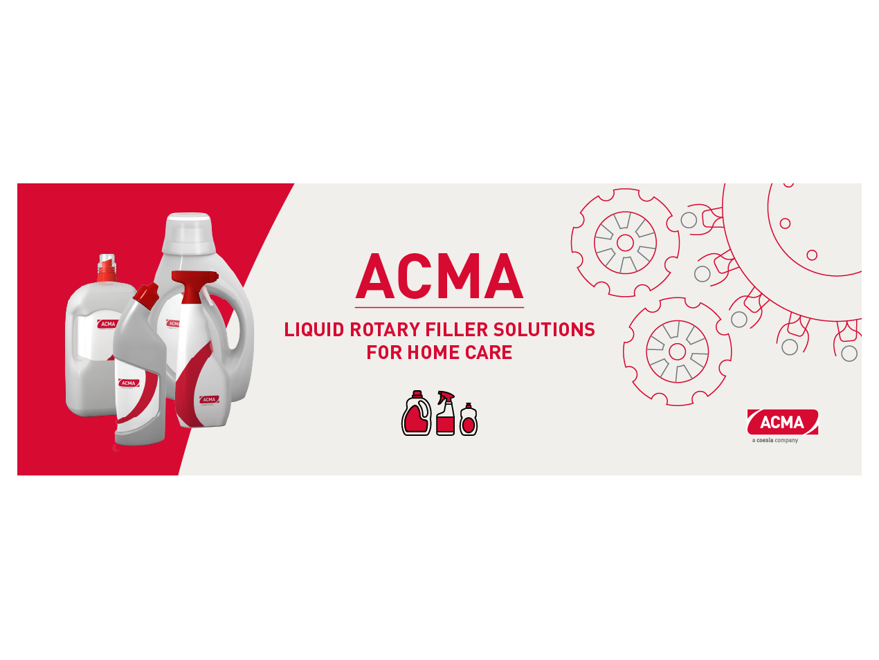 LIQUID ROTARY FILLER FOR HOME CARE | ACMA